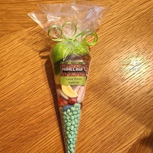 Minecraft Pick and Mix Sweet Cones - Etsy UK