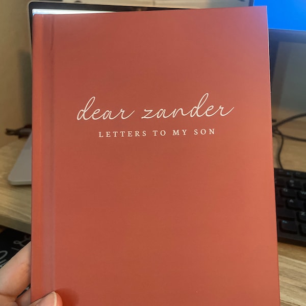 Letters to My Son Notebook- Dear Son Journal- Personalized Name Journal ...