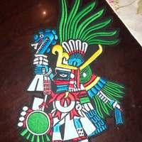 Large 8.5 Ollin Patch Olin Aztec Day Sign for Movement - Etsy Canada