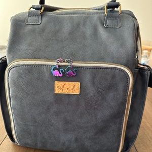 Lion and Tiger Flower Zipper Pull Flower Zip Pulls 7 Colors Size 5 - Etsy