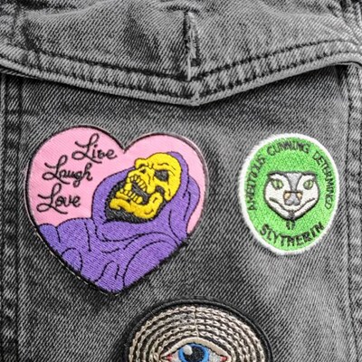 Mystic Magic Eye Embroidered Iron on Patch Frida Mexican - Etsy