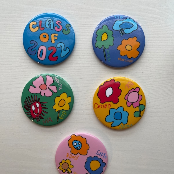 Small Custom Magnet, Personalized Magnet, Custom Magnet Back, Your ...