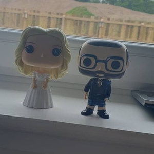 CUSTOM Funko Pop Wedding Decoration Character Figures Cake Topper or ...