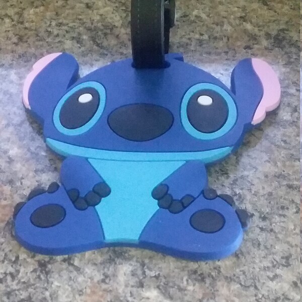 Disney's Stitch, Lilo and Stitch, Luggage Tag, Bag Tag, Backpack Tag ...