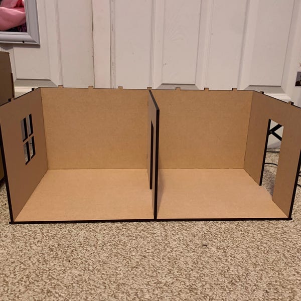 Store Room Box for 1:6 Scale Storefront Diorama Toy Store, Boutique ...