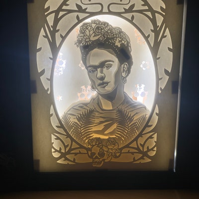 Africa Map Scape Shadow Box SVG Template Safari Animals - Etsy