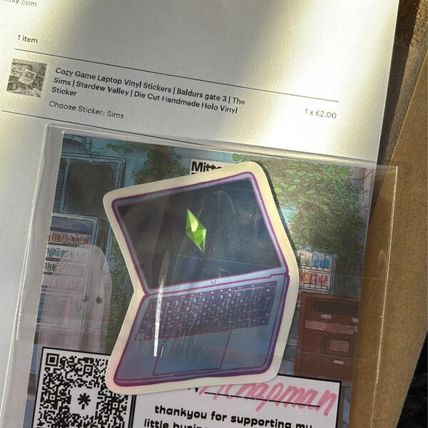 Lucifer Hazbin Hotel Handmade Stickers Die Cut Sparkle Laminate ...