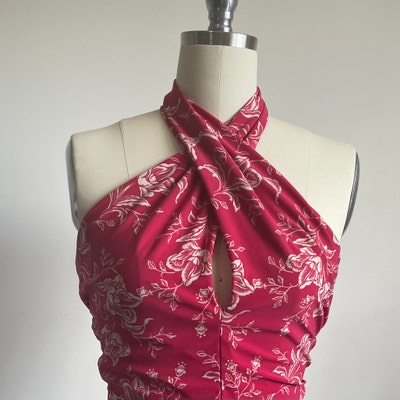 Crop Top Digital PDF Easy Sewing Pattern instant Download // Size U.K 4 ...