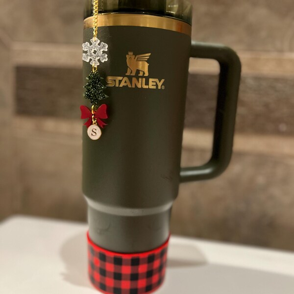 Christmas Tree Stanley Charm, Simple Modern, Stanley Straw Topper ...