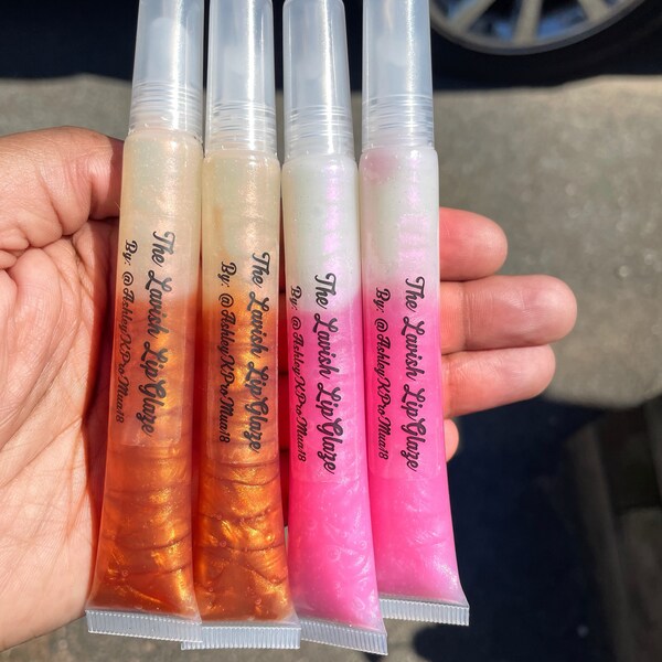 Luxury Metallic Silver Lip Gloss Tubes With Rhinestones: Wand ...