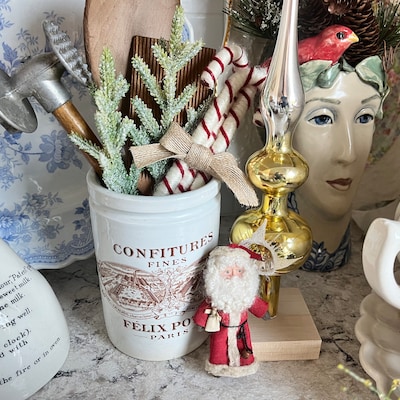 Set of 5 Wooden Stands for Christmas Tree Toppers, Tree Topper Holders ...