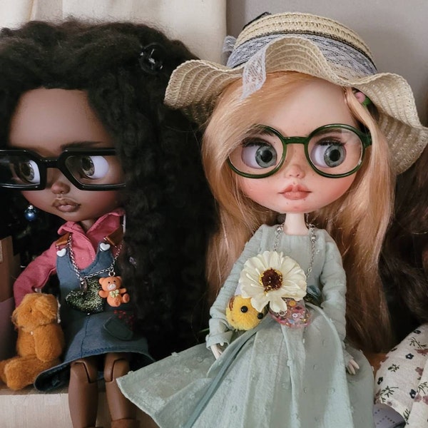 Blythe, Custom Blythe Doll, Art Doll, Ooak Doll, Blythe Custom, Blythe ...