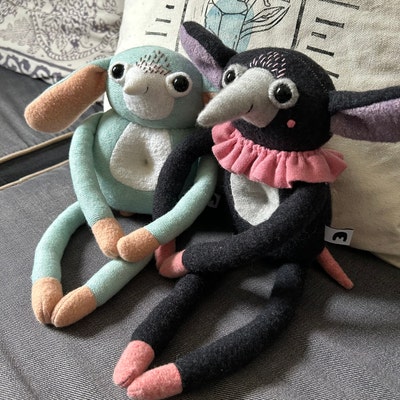 Muta Mutant SALOMON With Magnetic Paws Wool Design Toy Wild Animal ...