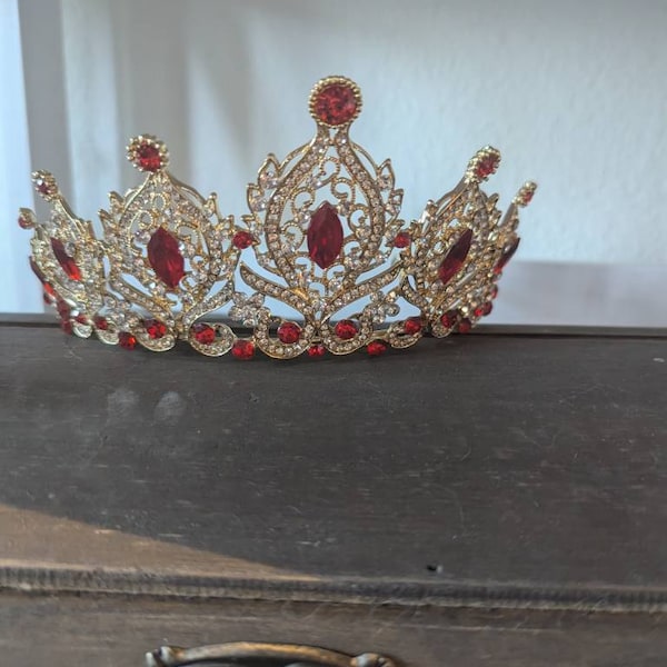 King Crown for Men, Royal Men's Crown, Prince Tiara for Wedding ...