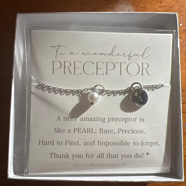 Preceptor Appreciation Gift for Preceptor Gifts Personalized Preceptor ...