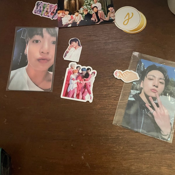 Jungkook Mnet Broadcast Photocard JK SNTY Photocard Jungkook Broadcast ...