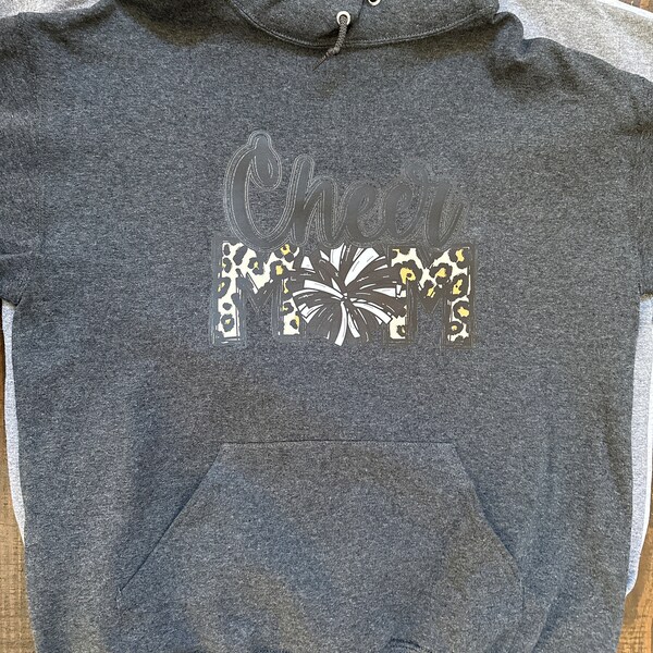 Cheer Mom Ready to Press Custom Leopard DTF Print Transfer for ...