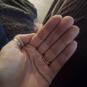 Beads Ring, 925 Sterling Silver, Orbit Ring, Silver Ring, Anxiety Ring, Beads Orbit on Silver ...