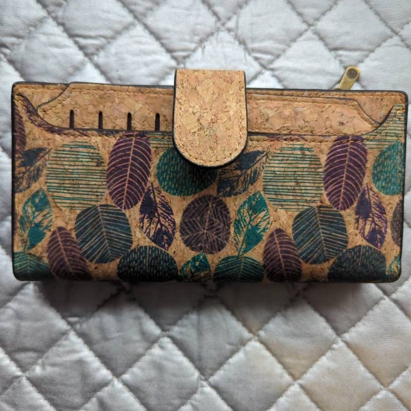 Handmade Cork Wallet, Eco-friendly Wallet, Vegan Leather Alternative ...