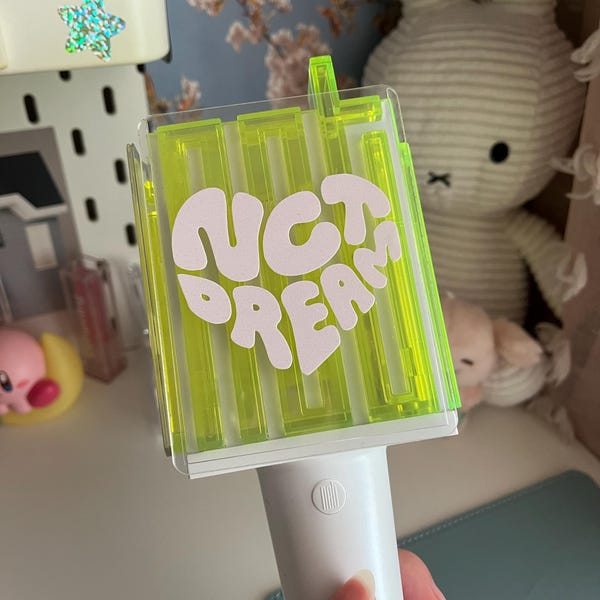 NCT DREAM Hello Future Logo Lightstick Neobong Vinyl Decal Sticker - Etsy