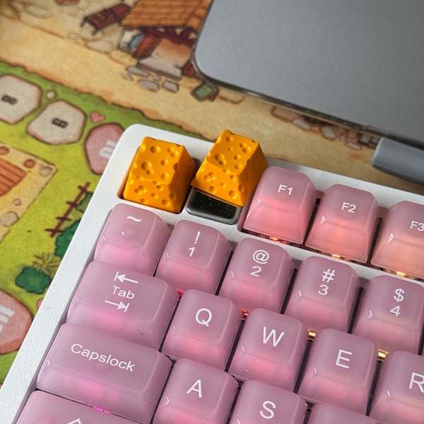Cheese Keycap 3D Artisan Key Cap for Cherry MX Gateron Kailh Razer ...