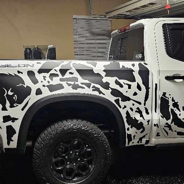 Toyota Sticker Hilux Tailgate Rear Door Decal Pick up D4D Toyota Decals ...