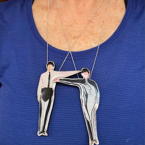 Statement Jarvis Cocker Figure Britpop Pulp Necklace by Ellymental ...