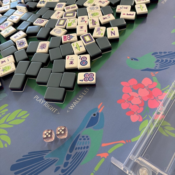 Eden Mahjong Mat With Instructions - Etsy