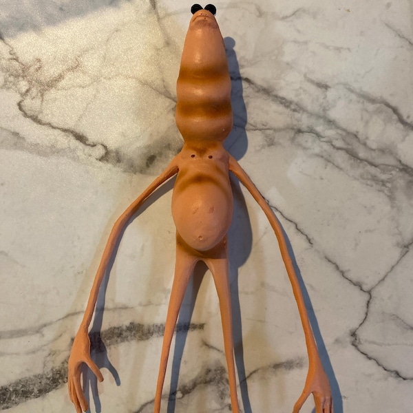 8 Inch Marcus the Worm Figurine - Etsy