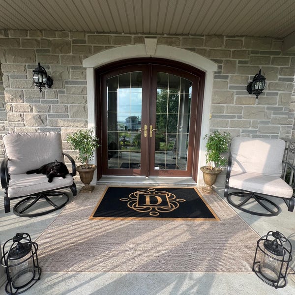 The Most Durable and Elegant Custom Door Mat Available. Infinity Custom ...