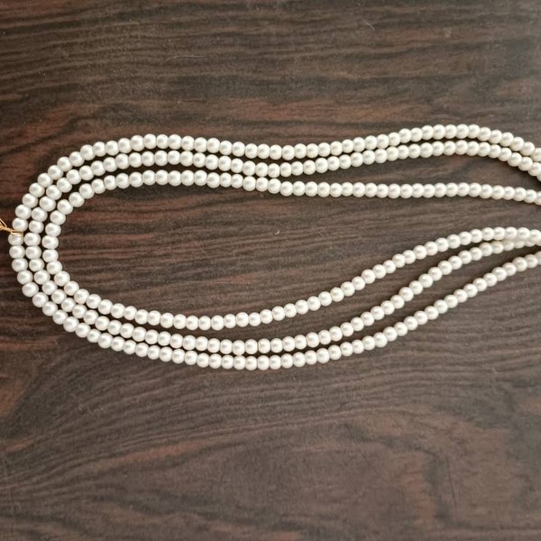 Agate Pearl Natural Stone Beaded Necklace, Unique Jewelry With Big ...