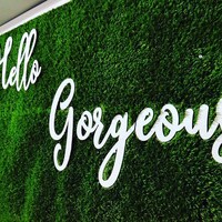 Hello Gorgeous Wood Sign, Hello Gorgeous Wall Art, Wooden Hello Sign ...