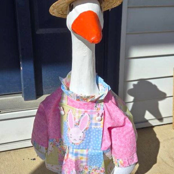 Udderly Adorable Cow Outfit for Large Porch Goose! It’s a Moooo-st Have ...