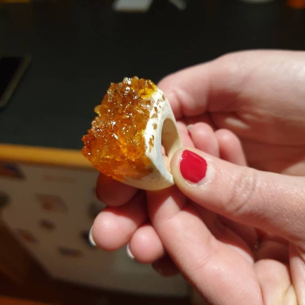 Cersei Lannister's Citrine Ring, Resin Replica - Game of Thrones ...