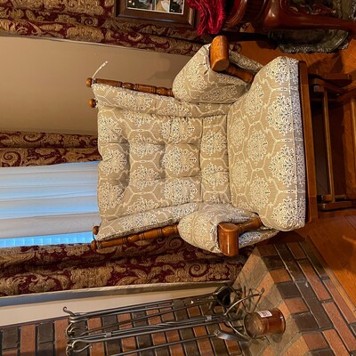 Wingback Rocker Replacement Cushions / 4 Post Rocker Cushions - Etsy