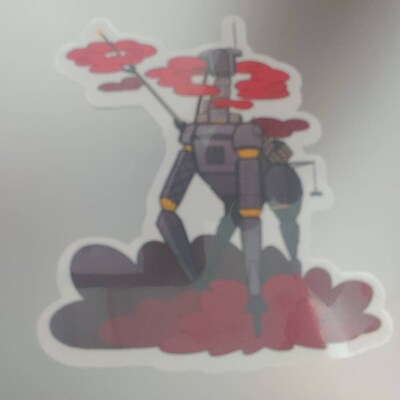 ULTRAKILL Mirage Peace Sign Sticker Designed by Staruri - Etsy