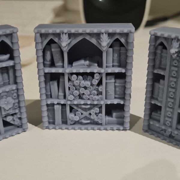 Bookshelves for Dungeons and Dragons | Pathfinder - Etsy