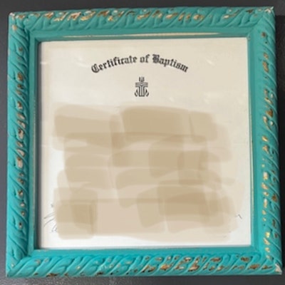 Natural Wood Bead Framed Pin Display Board, Decorative Detailed Fabric ...