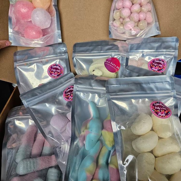 UK Freeze Dried Round Chamoy and Tajin Fruit Balls - Mexican Sweets ...