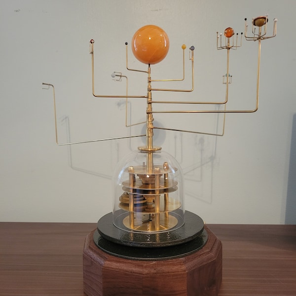 Amethyst Orrery -- Solar System Model Depicted in Amethyst Stones - Etsy
