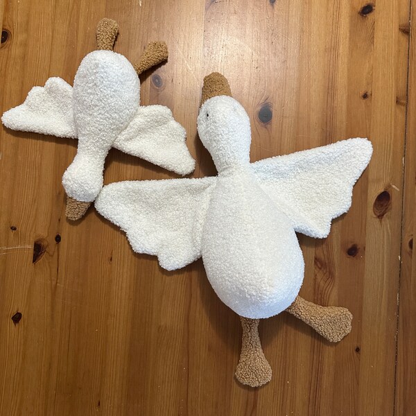 Goose Soft Toy Sewing Pattern, Instant Download PDF Format, Step by ...