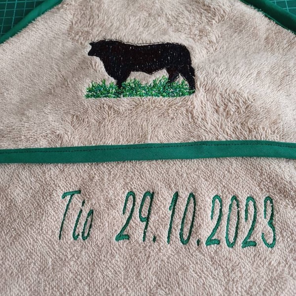 Angus Bull - Machine Embroidery Design - Etsy