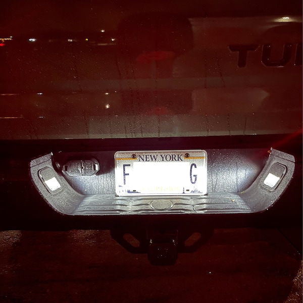 License Plate Light Covers for Toyota Tacoma 3rd Gen (2016-2023 ...