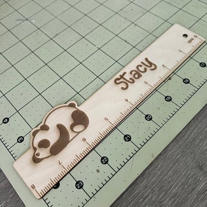 Laser Cut Wooden RULER for Kids School Teacher Svg Pdf Ai Eps File ...