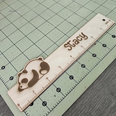 Laser Cut Wooden RULER for Kids School Teacher Svg Pdf Ai Eps File ...