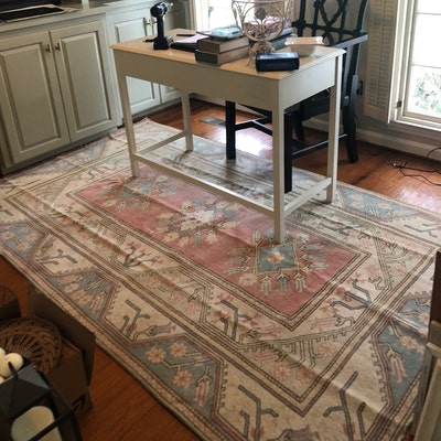 6 Ft 6 in X 4 Ft 4 in 198x134 Cm Runner Rug Turkısh Rug Old Rug ...