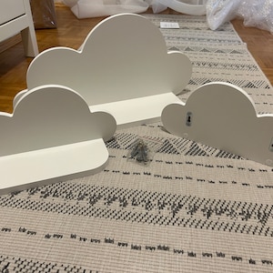 Cloud Bookcase, Children Bookcase, Cloud Book Caddy for Kids, Book ...