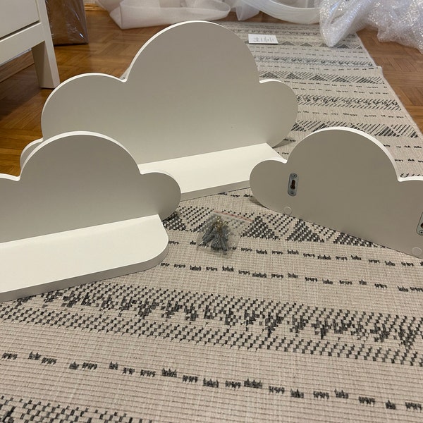 Bunny Shelf, Nursery Decor, Kids Room, Rabbit, Shelf for Baby, Wall ...