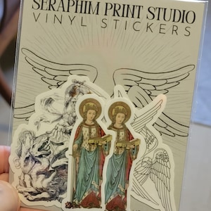 Ecce Agnus Dei Sticker Behold the Lamb of God José - Etsy