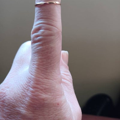 Bramble Straight Solid Gold Ring - Etsy